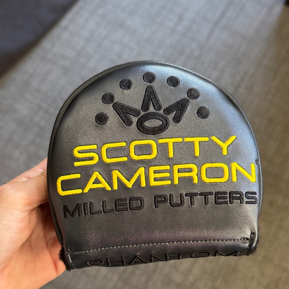Scotty Cameron Black And Yellow Putter Headcover - Gem